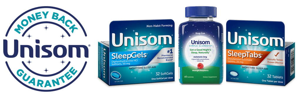 Unisom Money Back Guarantee Submission